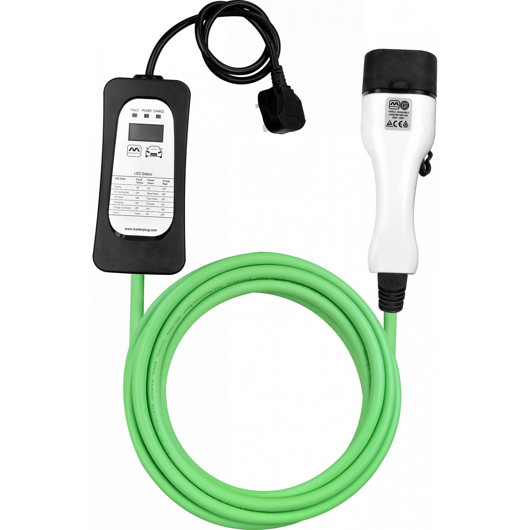 BG SyncEV 3 Pin UK Plug to Type 2 Plug Mode 2 EV Charger – www ...