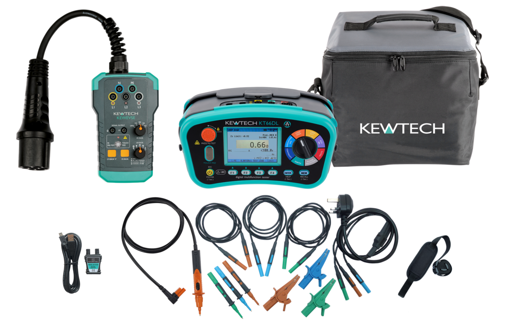 Kewtech Multifunction Installation Tester with EV Charging Test Adapter ...